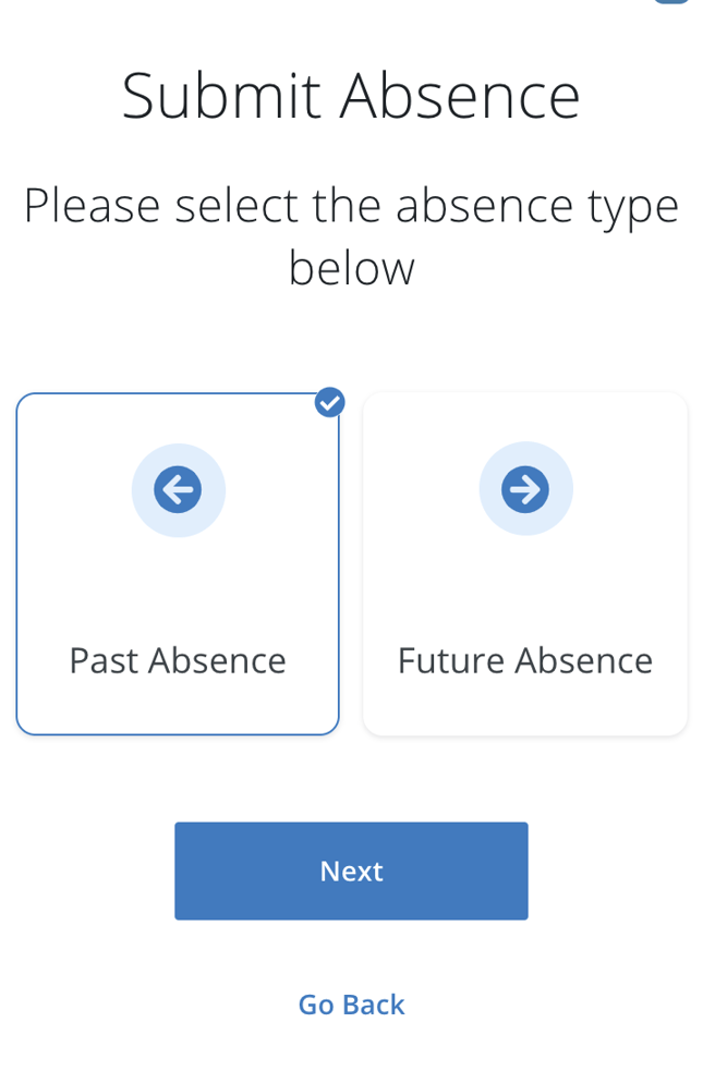 Parent App - Submit an Absence Request