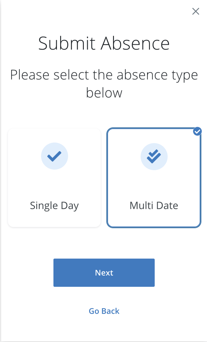 Parent App - Submit an Absence Request