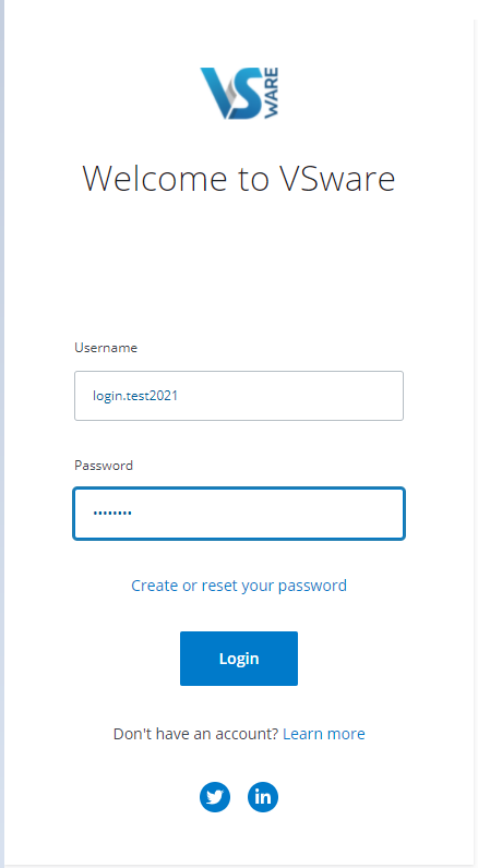 Logging in as a Student