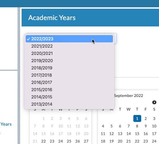 Setting Up the Calendar - Term Dates and Day Types