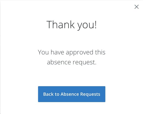 Admin guide to Absence Request feature